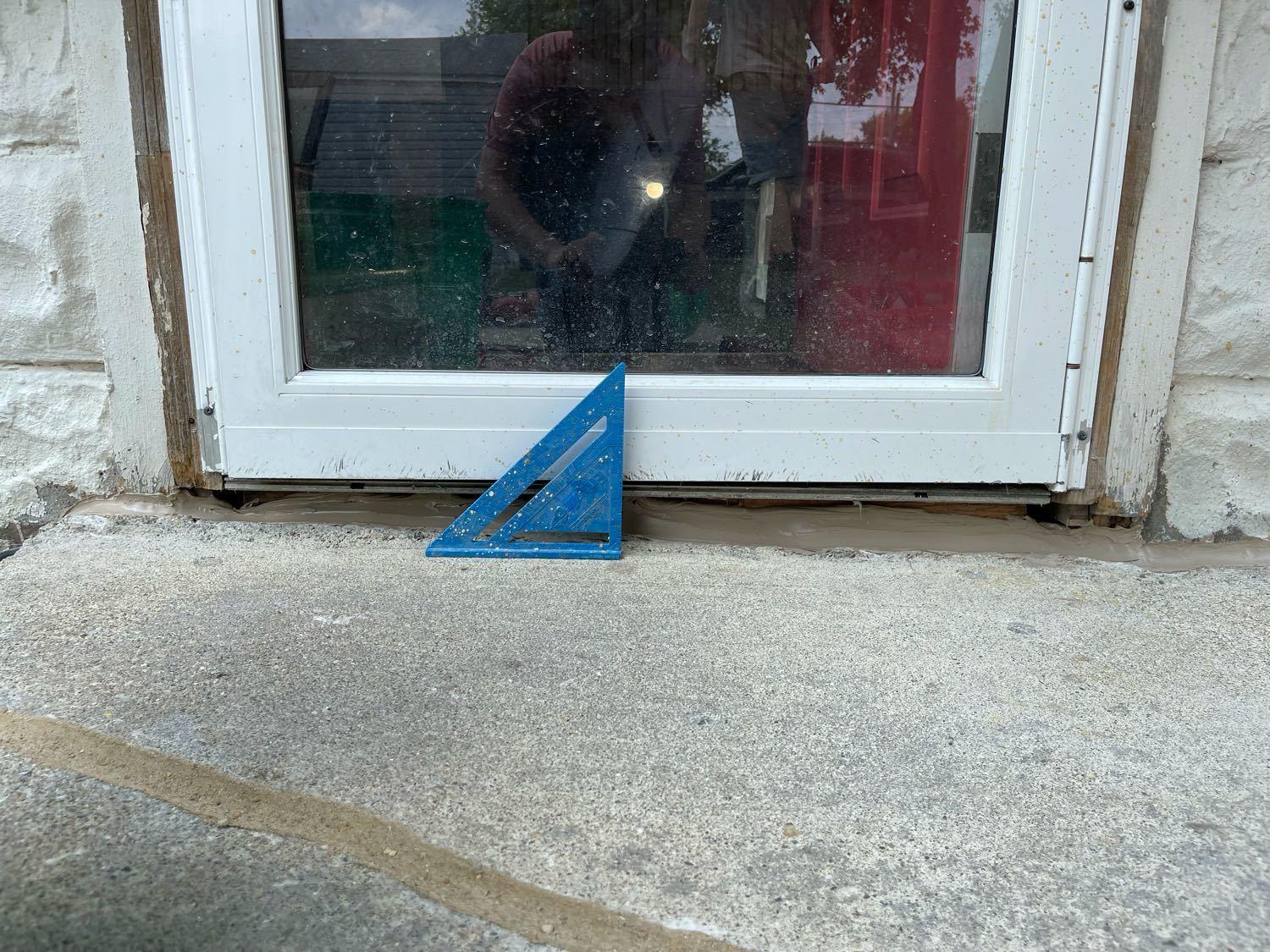 Front Step Concrete Lifting - LevelUp Concrete Solutions